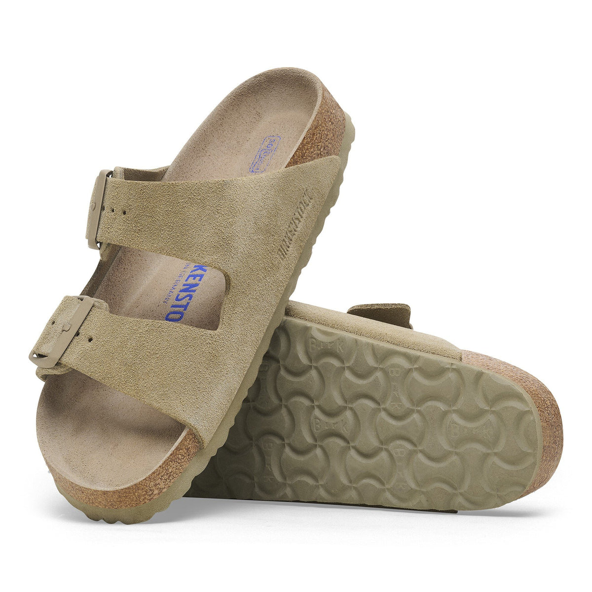 ARIZONA soft footbed suede leather – Mazooka Berlin