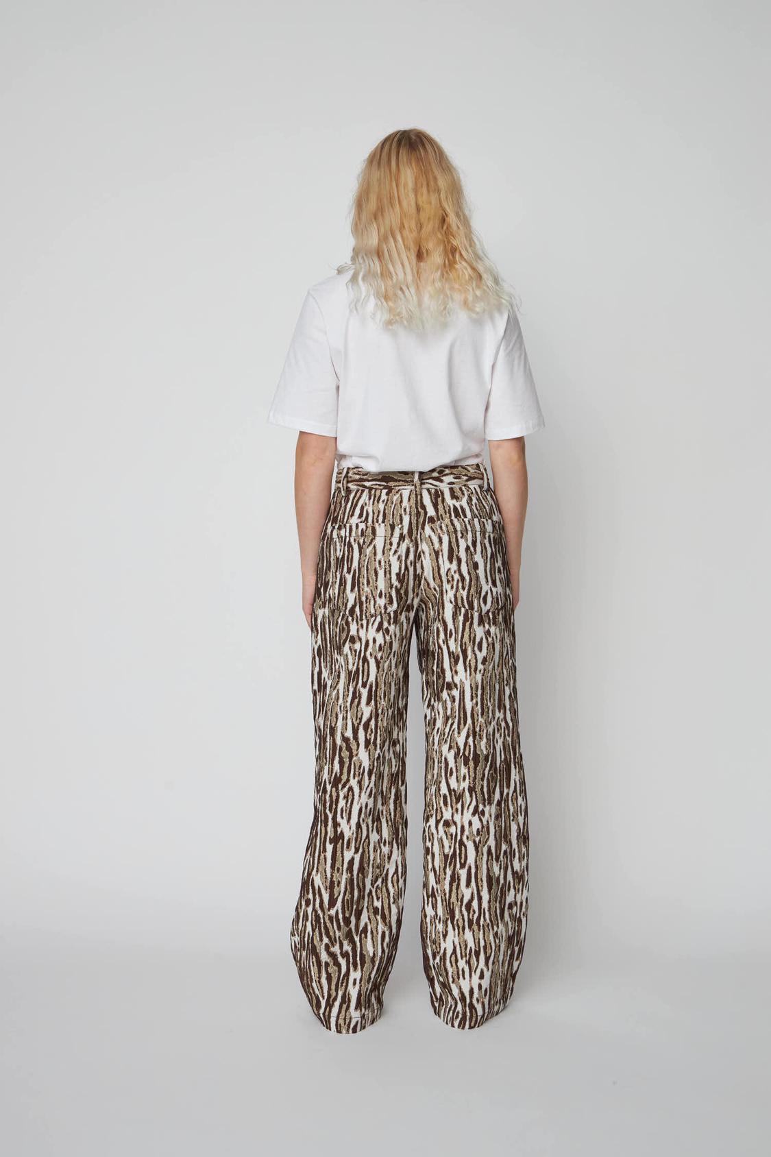Leopard Jacquard Pants – Mazooka Berlin